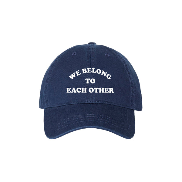 "We Belong To Each Other" Embroidered Hat | Search for Common Ground ...